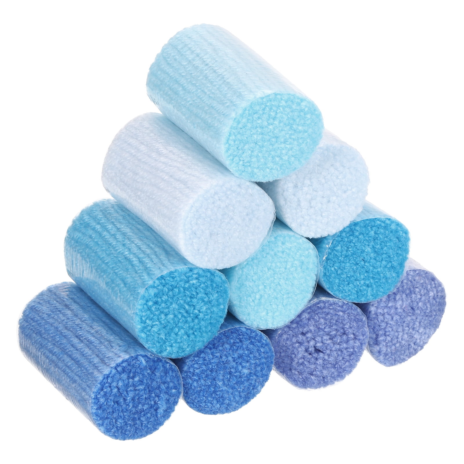 10 Rolls Latch Hook Yarn, Latch Hook Kit Yarn Precut Hook Rugs Yarn ...