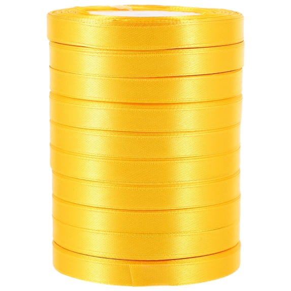 10 Rolls Polyester Home Forniture Decor Hair Jewelry Gift Wrapping Tape ...