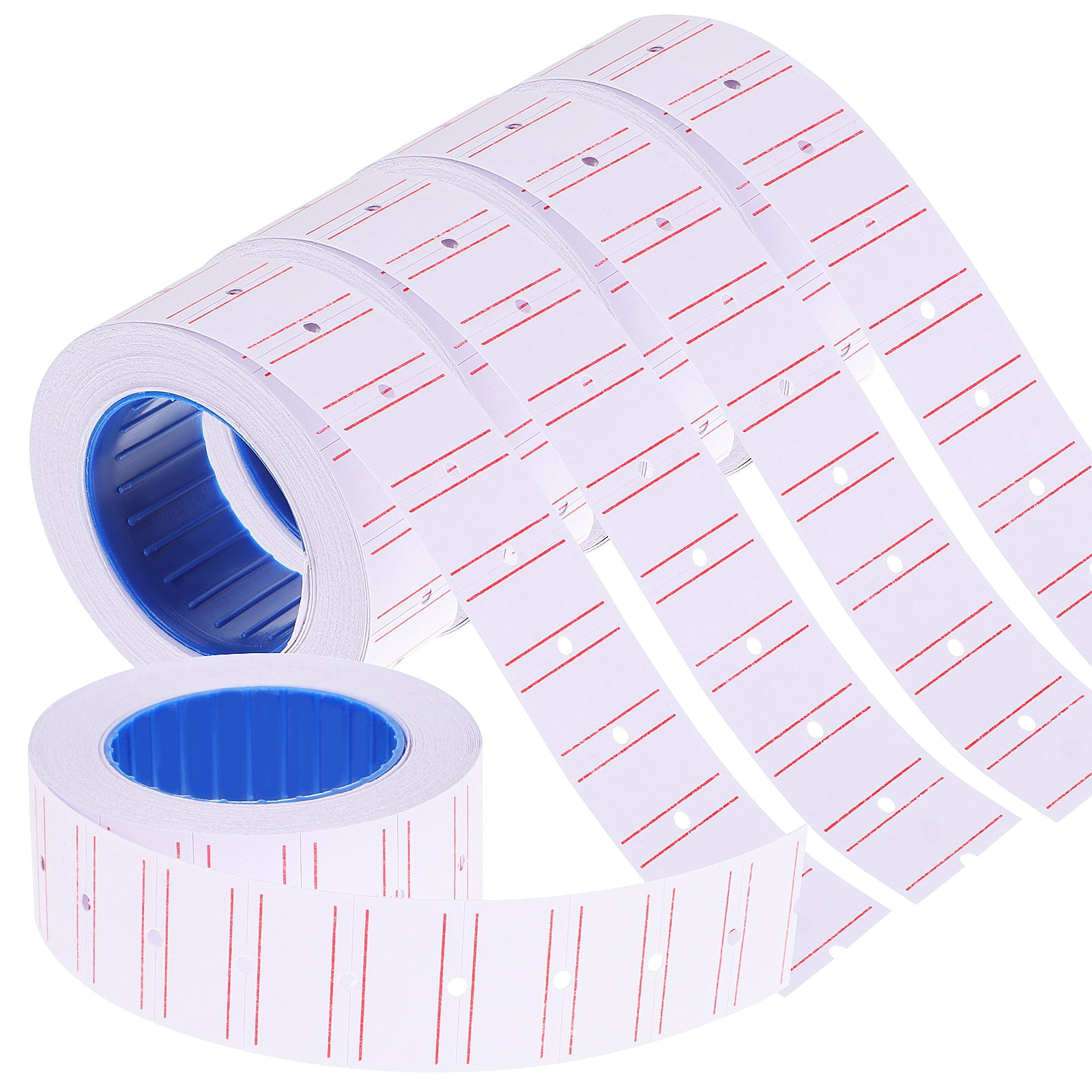10 Rolls Coder Paper Tags Stickers Retail Single Row Label Pricing ...