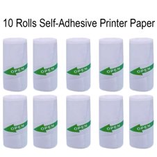 Glossy Adhesive Paper