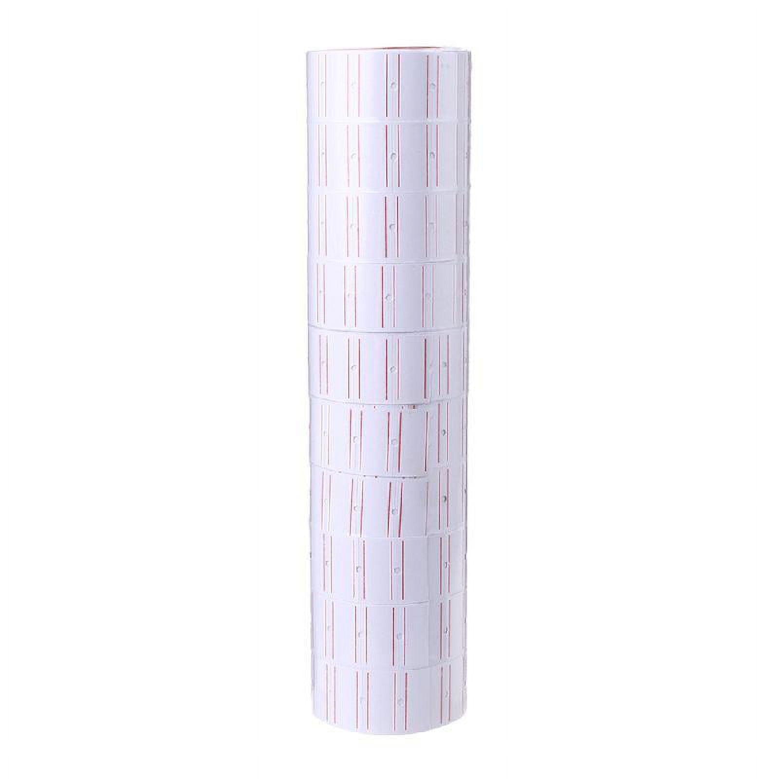 10 Rolls Single Price Gun Labels for Mx-5500 Labeller Labels Tape Roll ...