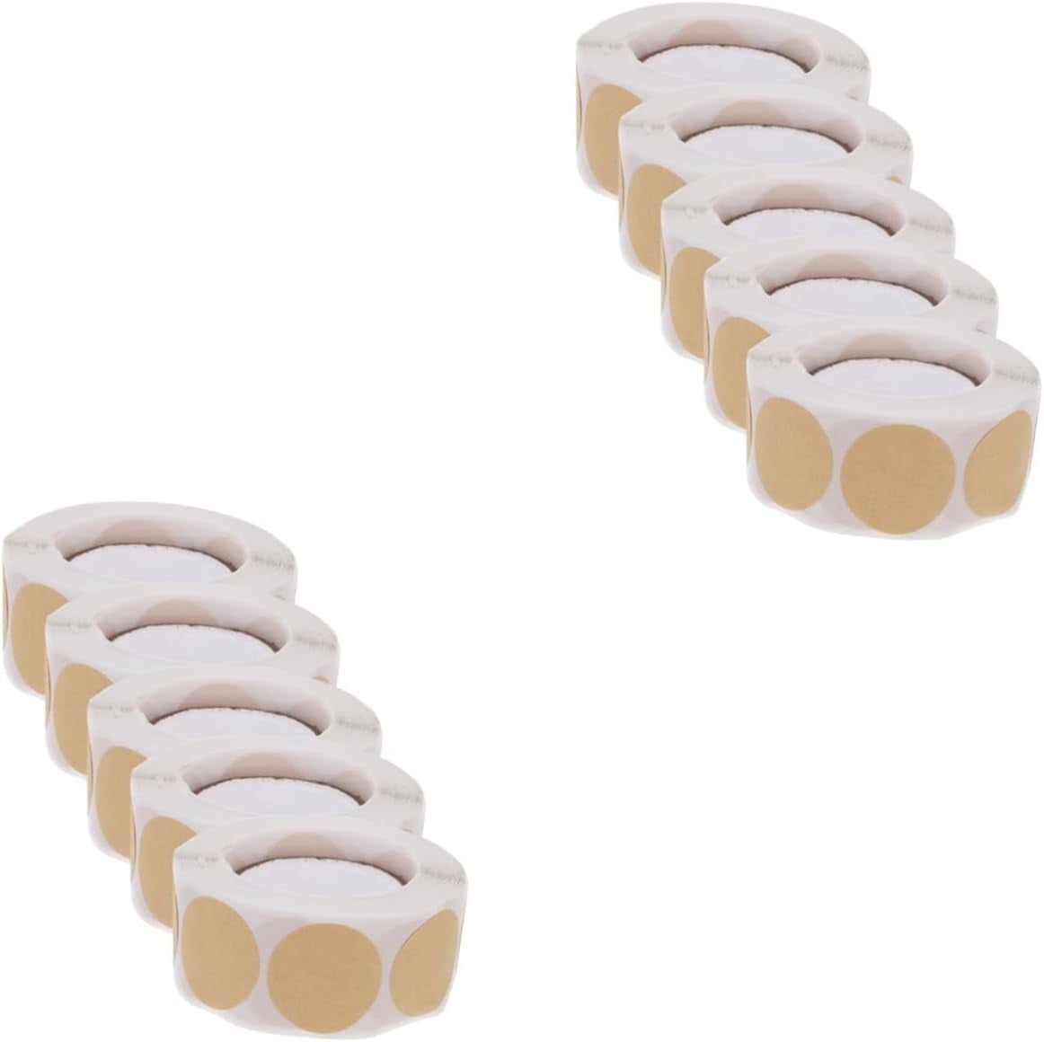 10 Rolls Stickers Seal Stickers Round Labels Decal Stickers Adhesive ...