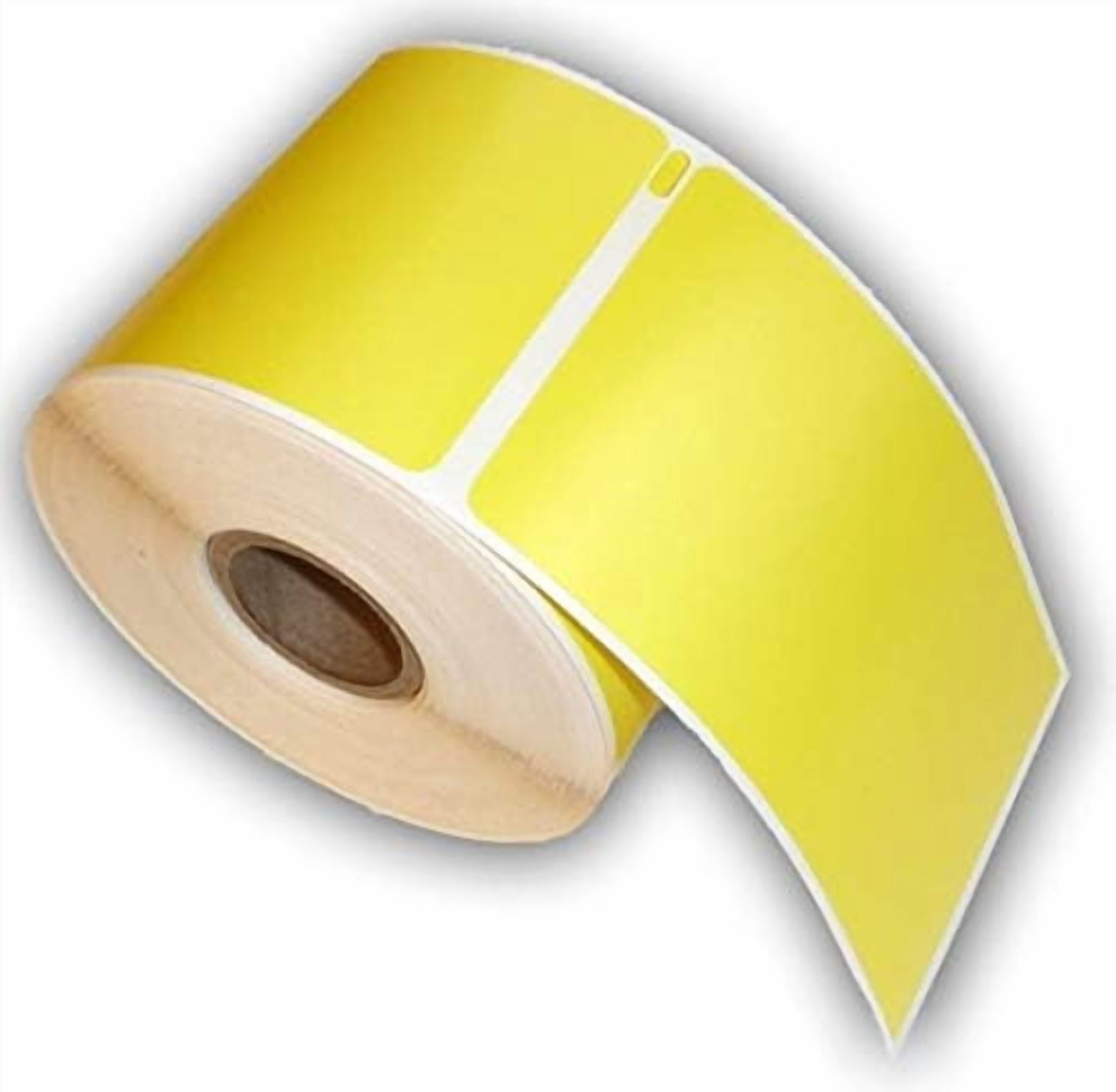 10 Rolls of Yellow Raptor Compatible ID Badge Labels - 2 5/16 x 4-300 ...