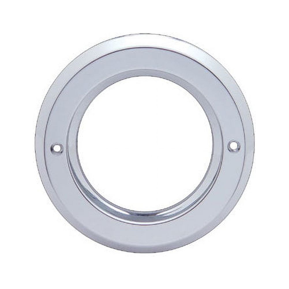 (10) Round Chrome Bezels / Covers 2.5" LED Side Marker Clearance Lights ...