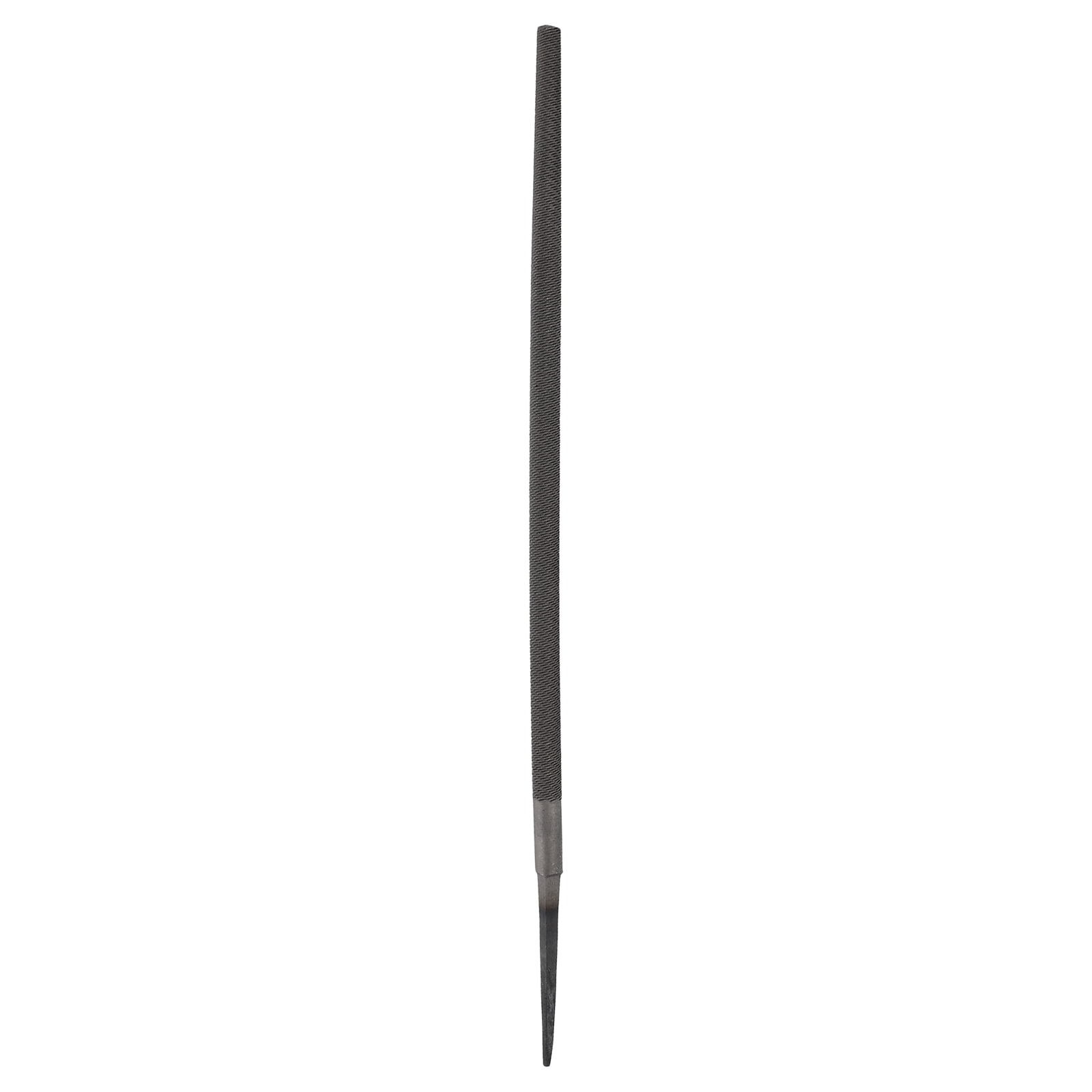 10" Round Fine Cut File Fine Metal File without Handle, Grey - Walmart.com