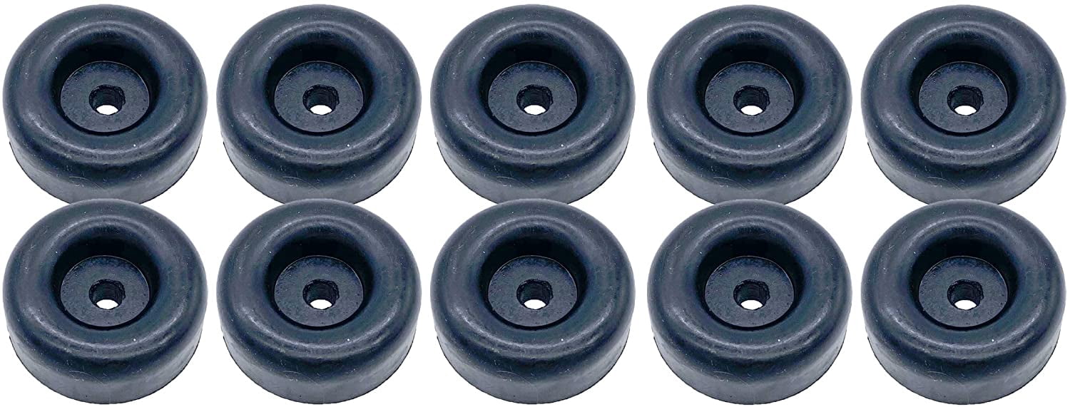 10 Rubber Bumper for Trailer Ramp Door Truck 2.5" Round Replacement ...