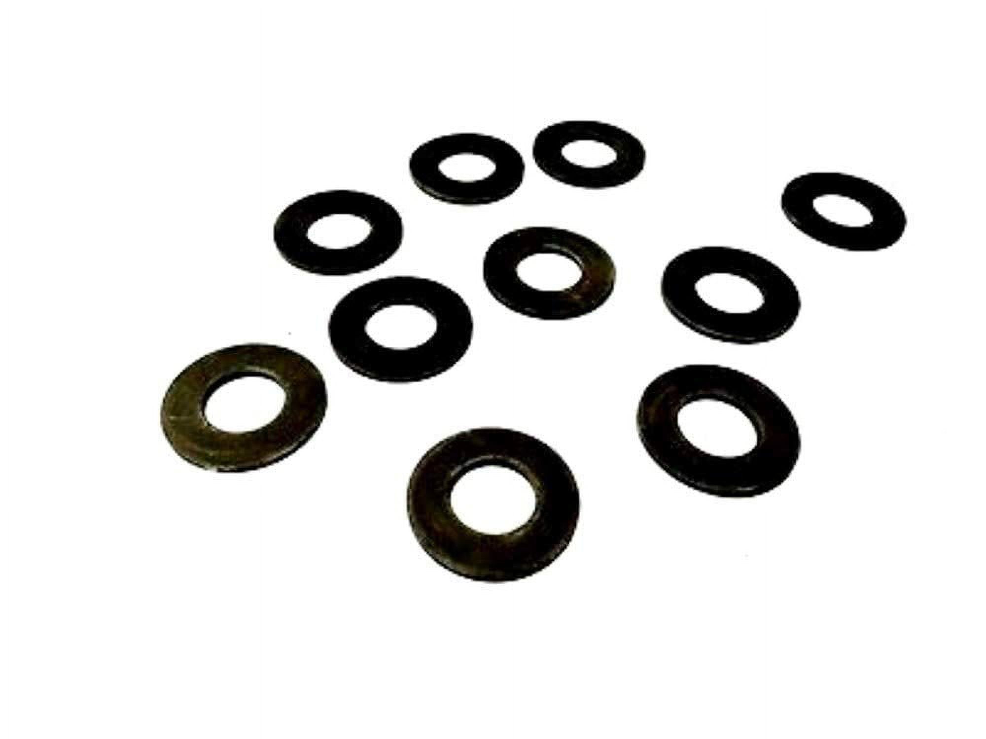 10 Rubber Washers - 2" Outside Diameter - 1" Inside Diameter - 1/8 ...