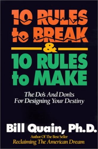 Pre-Owned 10 Rules to Break & 10 Rules to Make: The Do's and Dont's For ...