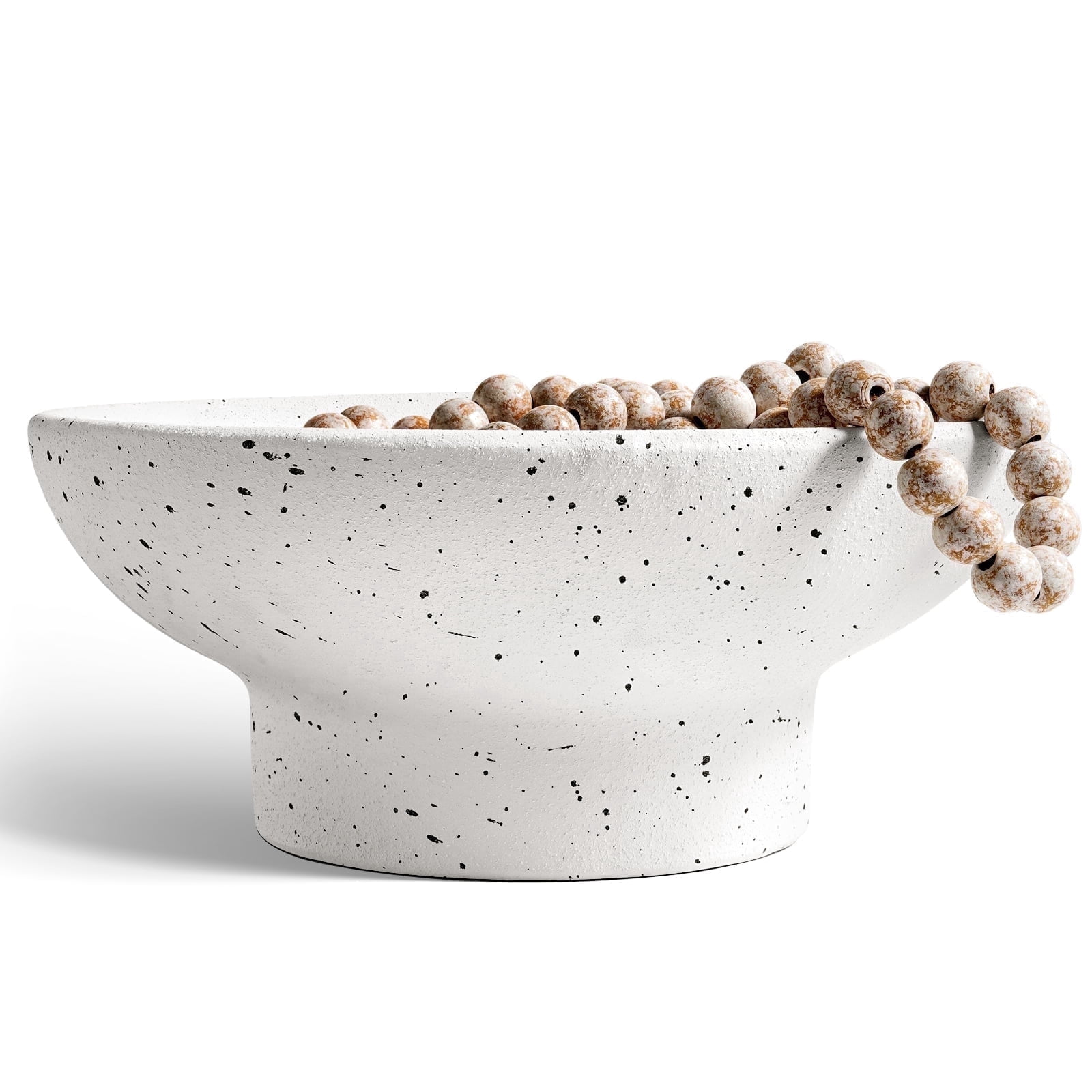 LE TAUCI 10" Ceramic Decorative Bowl, Modern Key Purse Bowl for ...
