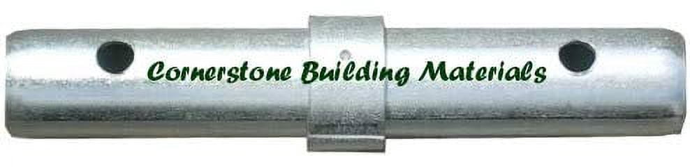 10 Scaffolding Coupling Pin 1-3/8"OD x 9"L with 1" Collar and 10 Spring ...