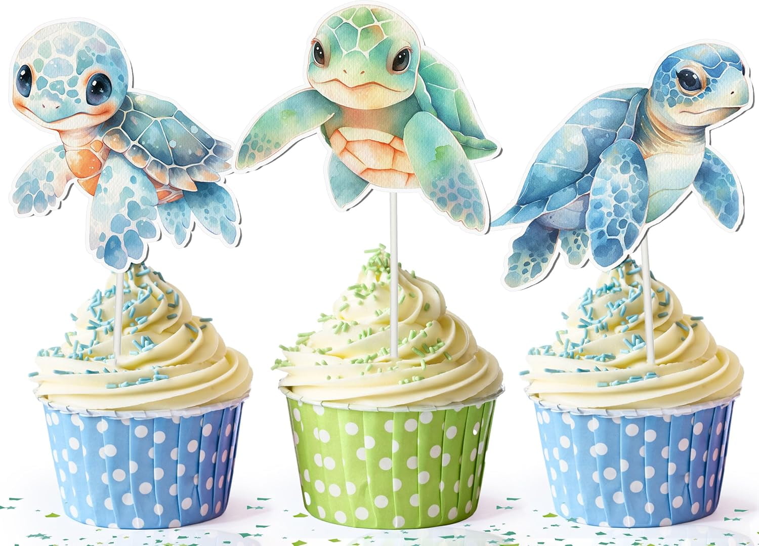 10 Sea Cuake Toppers - Dive into Ocean-Inspired Delights! - Walmart.com