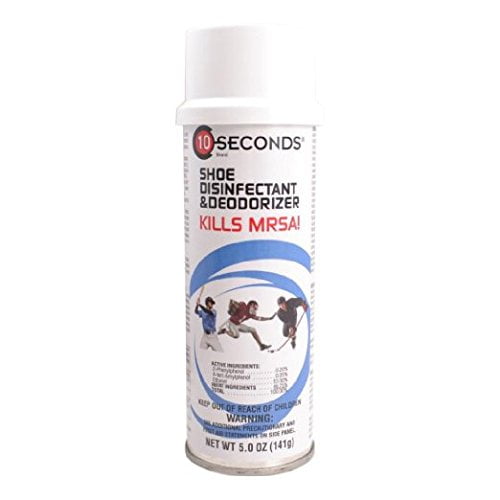 10-Seconds Shoe Deodorizer and Disinfectant - The Only EPA-Approved ...
