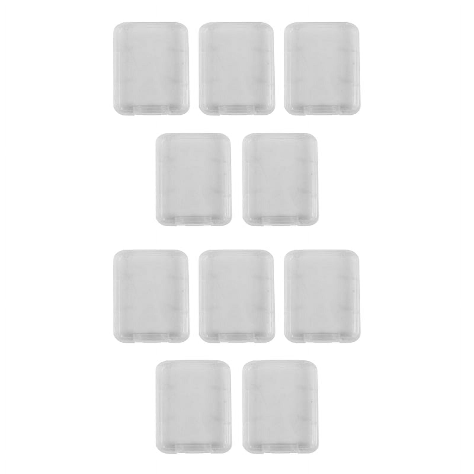 10 Series Memory Card Case Box Protective Case for SDHC XD Card White ...