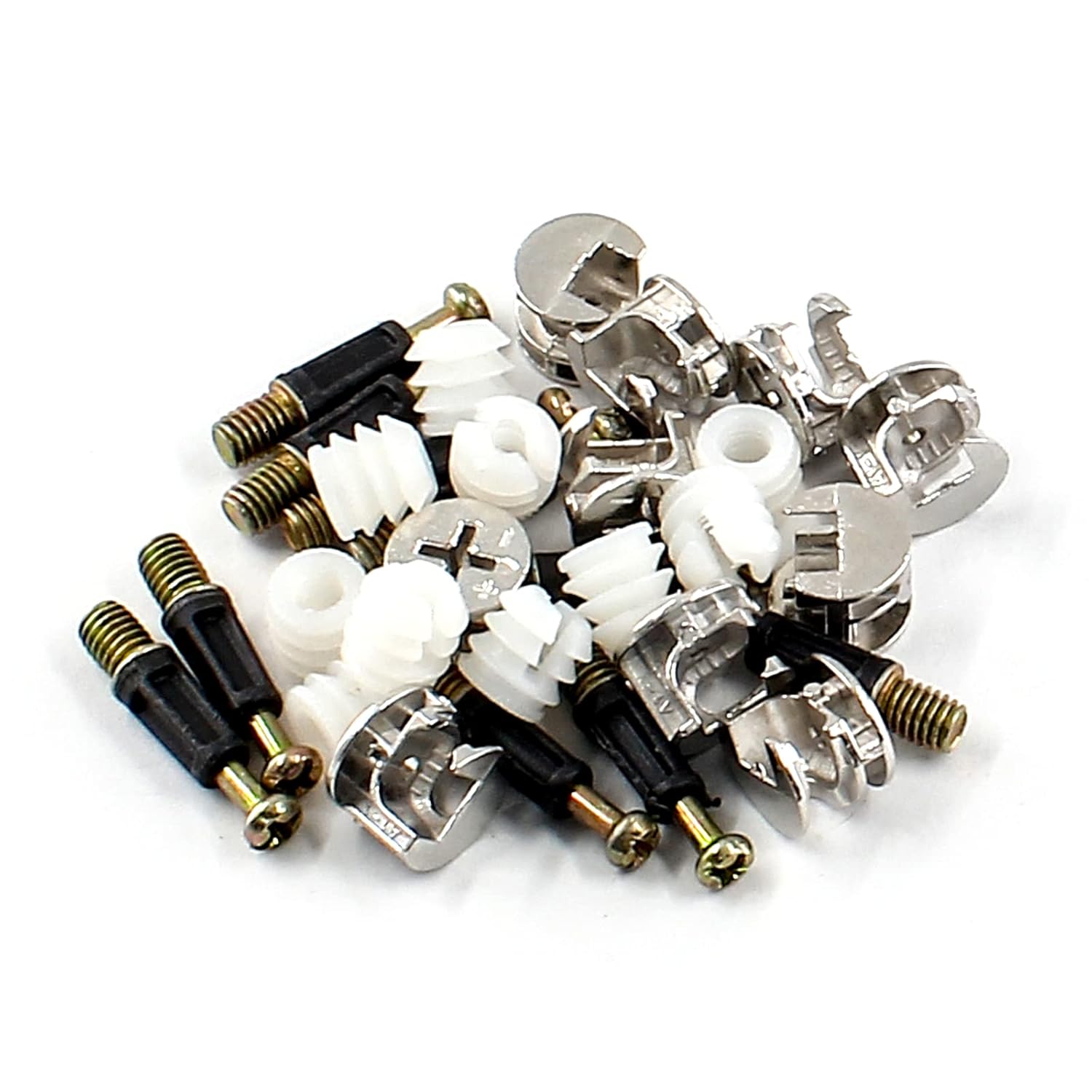 10 Set 32mm Cam Lock Screws for Furniture,3 in 1 Cam Lock Fasteners,Cam ...