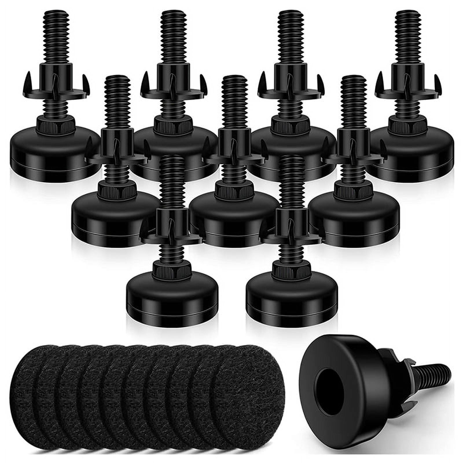 10 Set Adjustable Furniture Leveling Feet,Adjustable Leg Levelers for ...