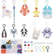 1Box 8Pairs 620Pcs Bead Pets Kit Pony Beads Assortment Box Set Art ...