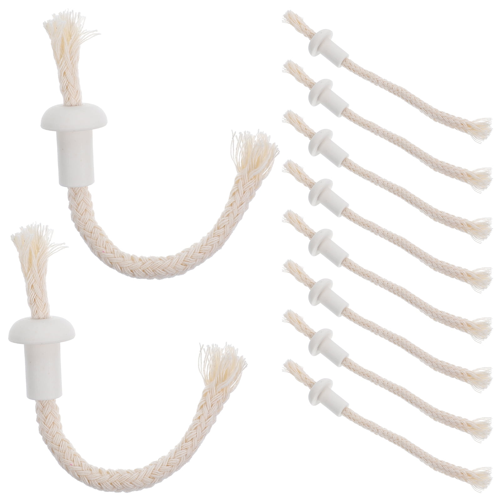 10 Set Burner Alcohol Lamp Wick Lantern Holder DIY Oil Making - Walmart.com