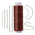 10 Set Curved Needle Upholstery Leather Sewing Needle Set Leather Hand ...