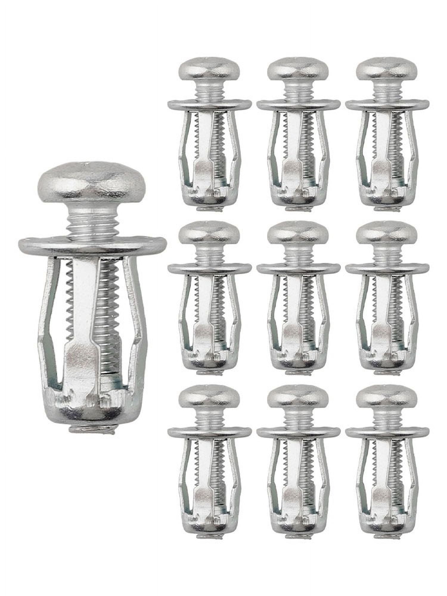 10 Set Expansion Nuts With Screws, Nuts Wall Anchor, Internal Hex ...