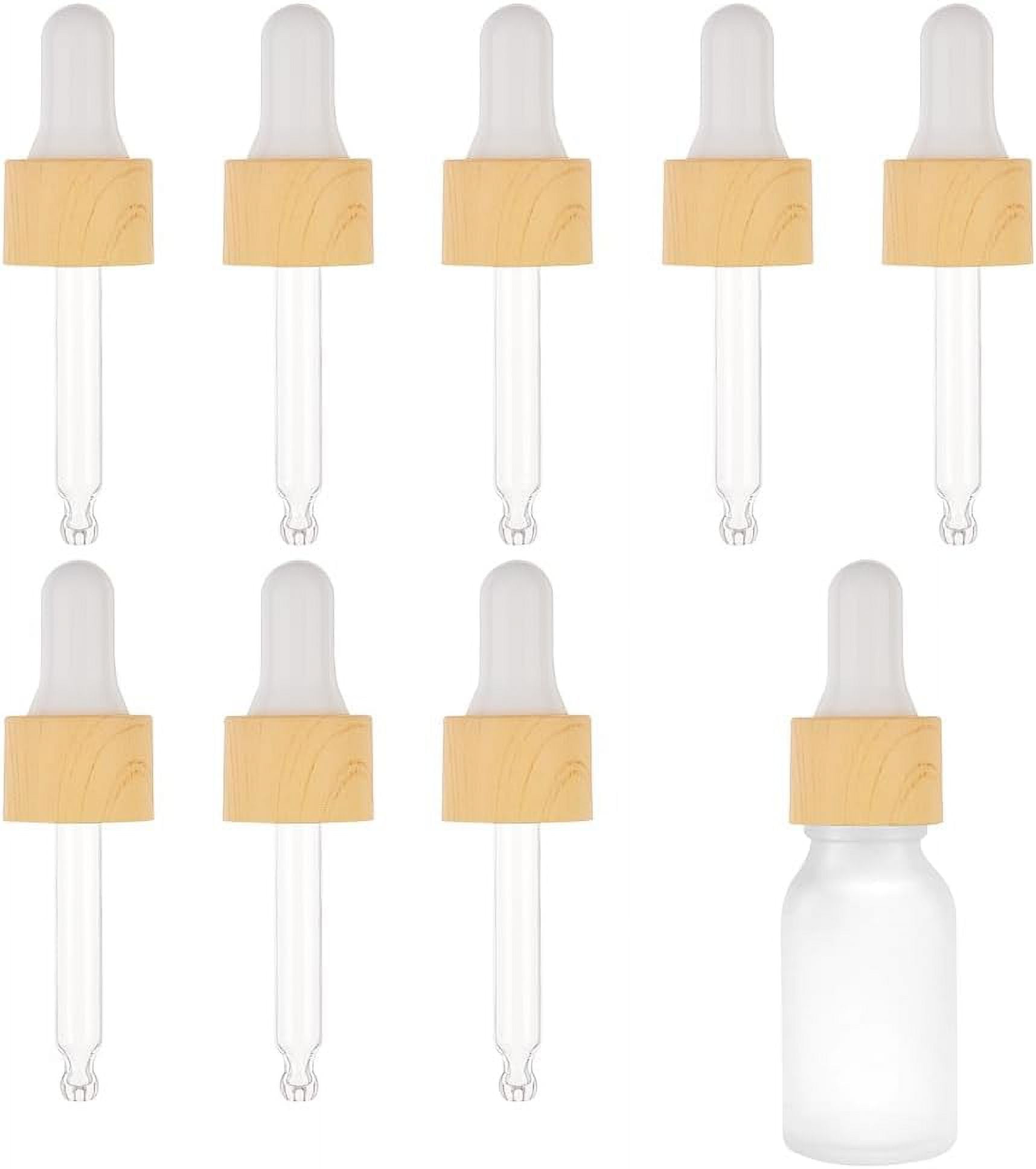 10 Set Glass Eye Droppers for Essential Oils 10ml Pressure Rotating ...