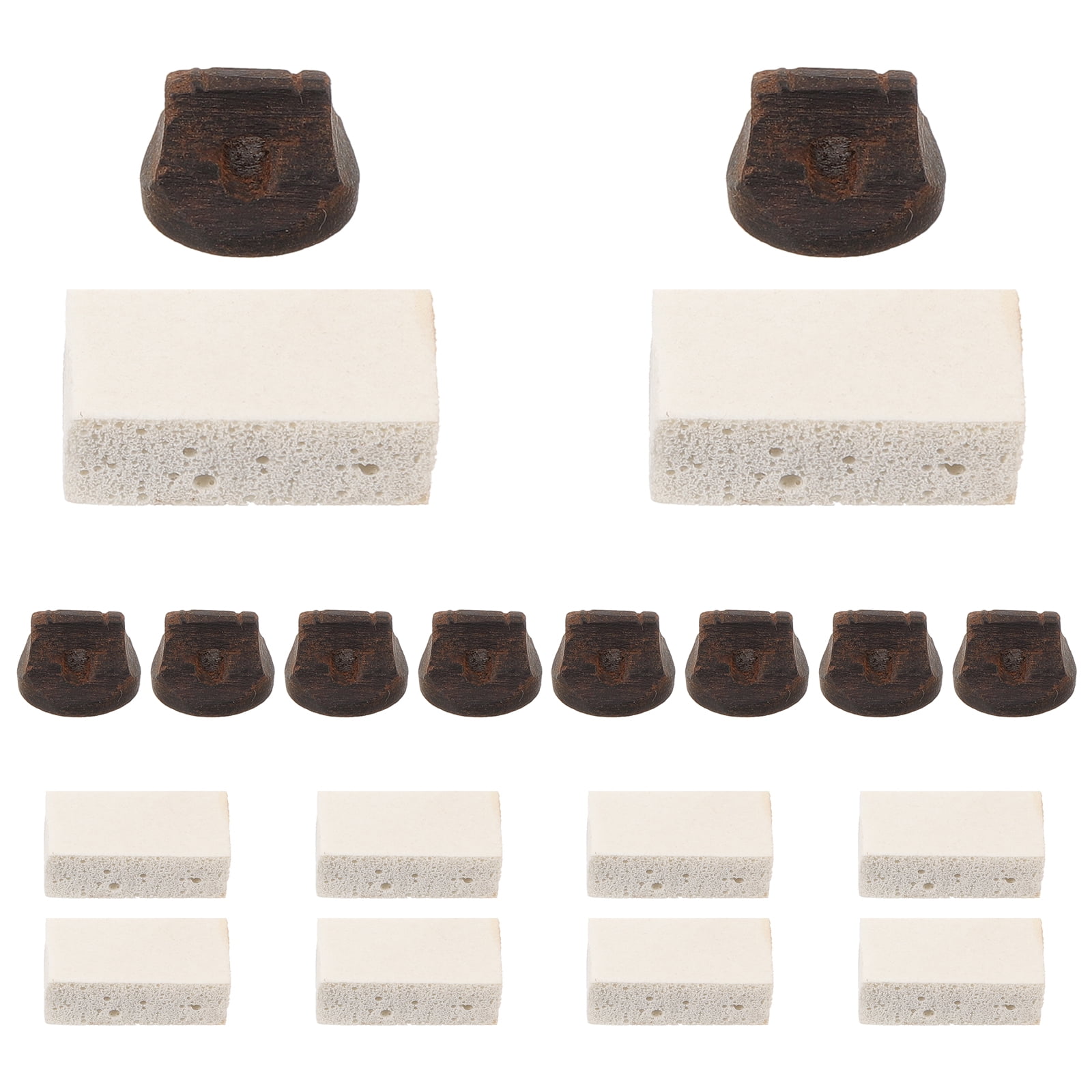 10 Set Erhu Practice Bridge Mute Silent Musical Instruments Damper ...