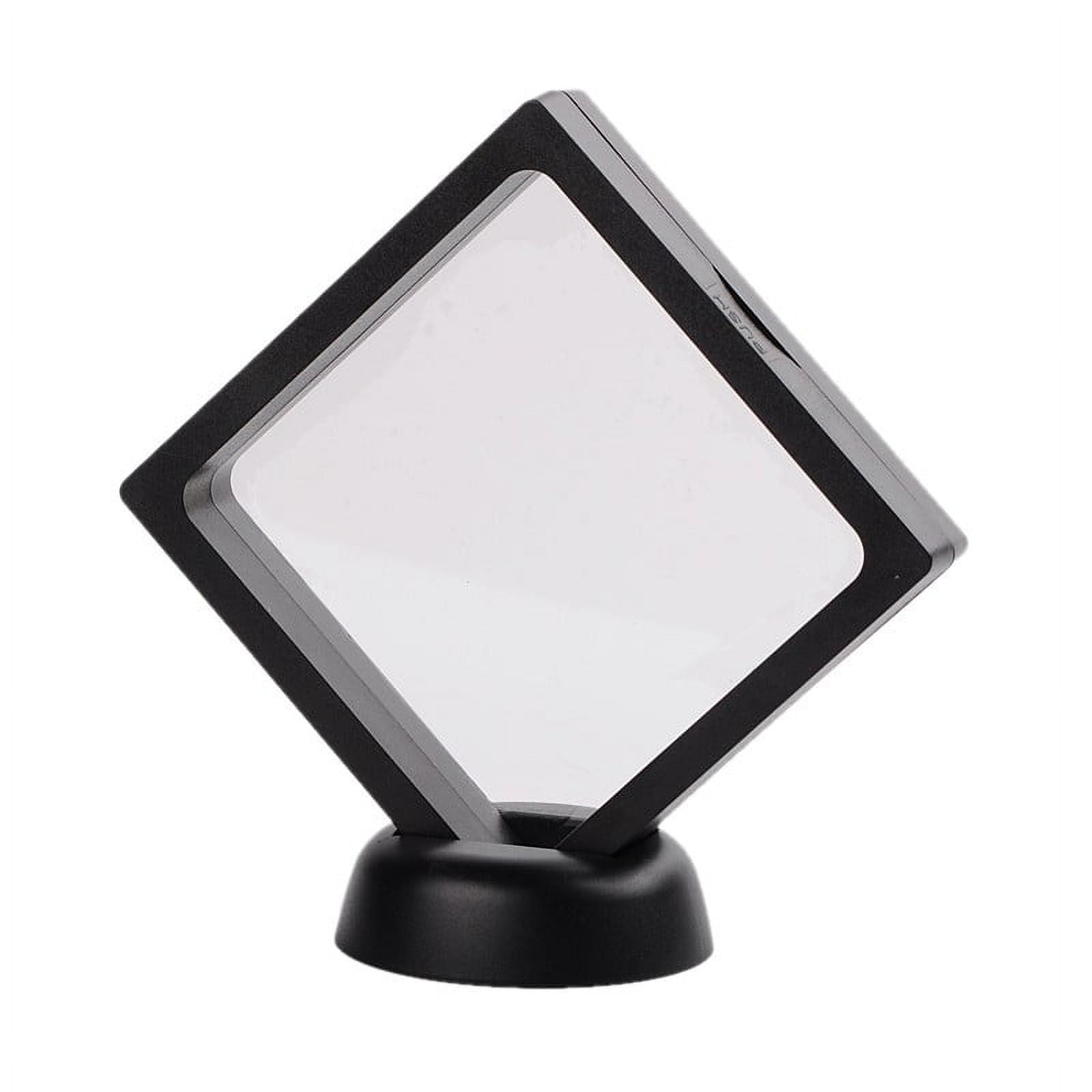 10 Set Plastic Frame Stands with Transparent Membrane For Ring Pendant ...