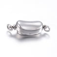 10 Set Resistant 304 Stainless Steel Box Clasps Rectangle Stainless ...