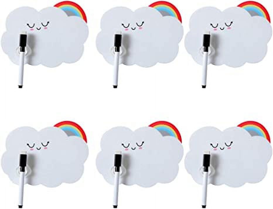 10 Set Rewritable Adhesive Sticker Dry Erase Labels Name Plate Sticker ...