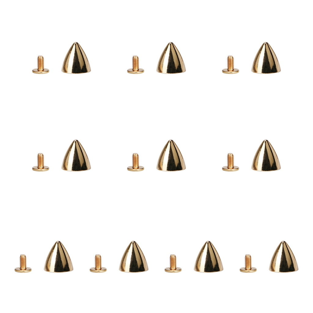 10 Set Unique Spikes Screwback Spikes Fashion Accessories Suitable for ...
