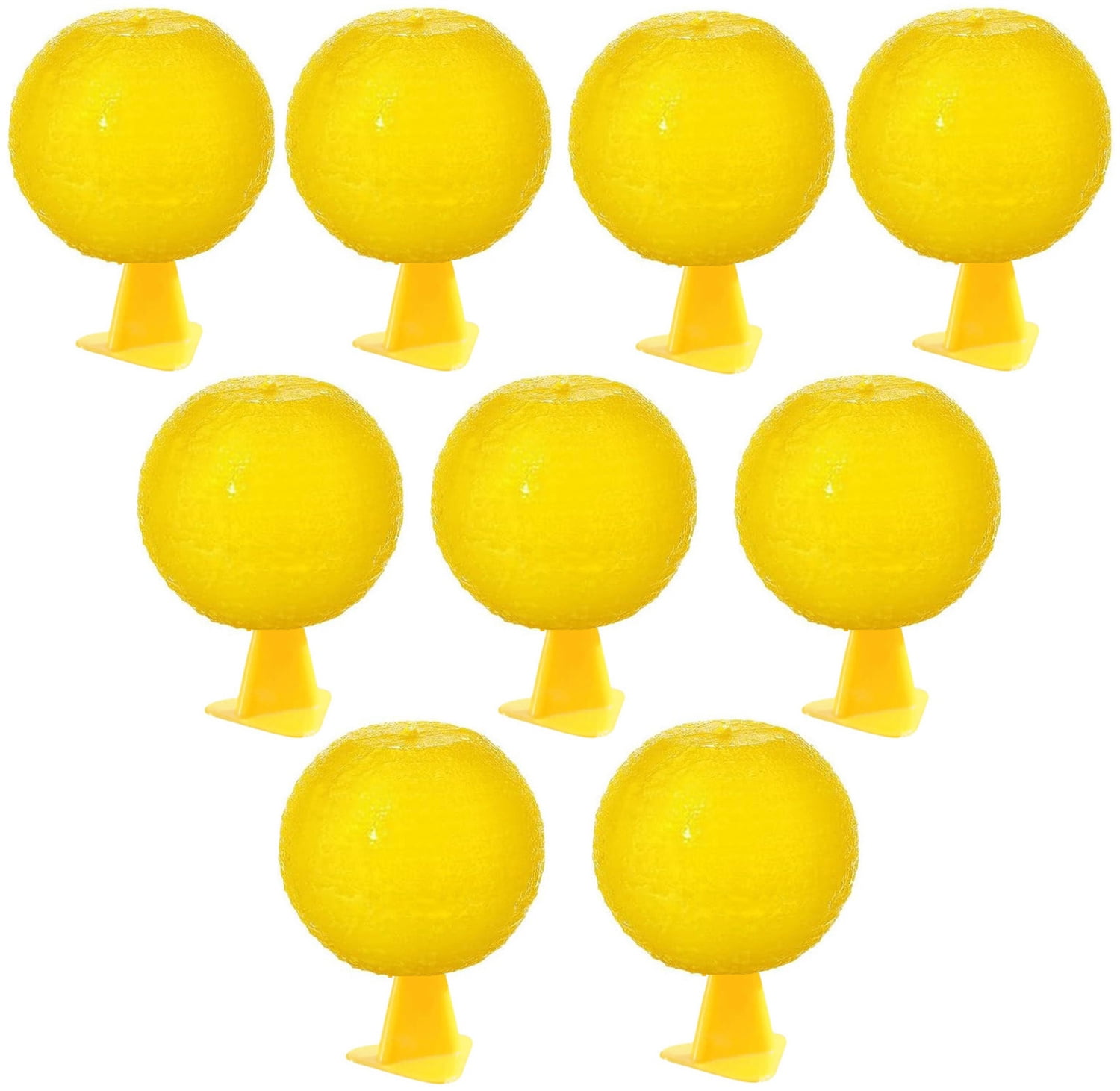 10 Set Yellow Gnat Sticky Traps,Happon Gnat Traps for House Indoor ...