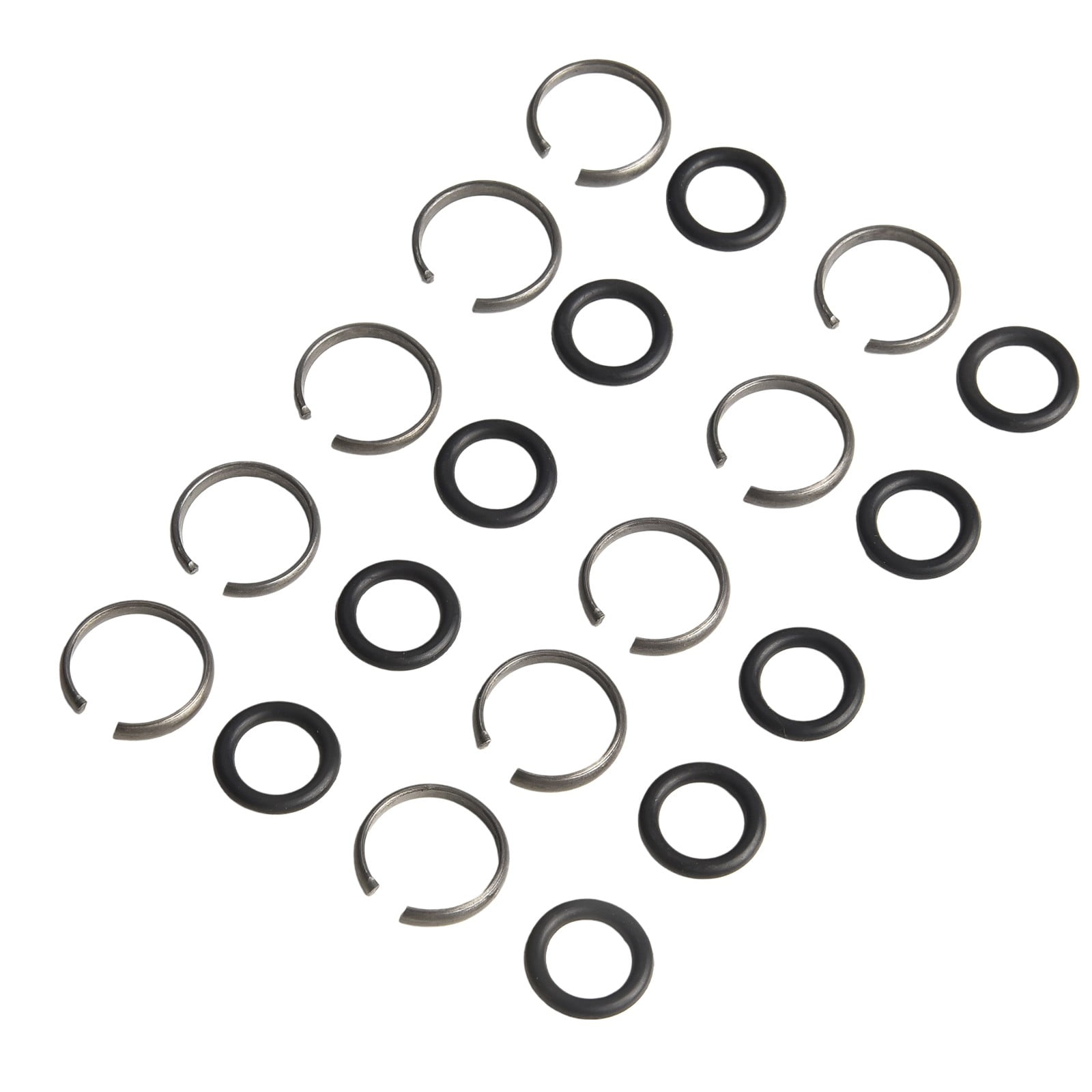10 Sets 1/2 Inch Square Drive Socket Retainer Rings Clip With O-Ring ...