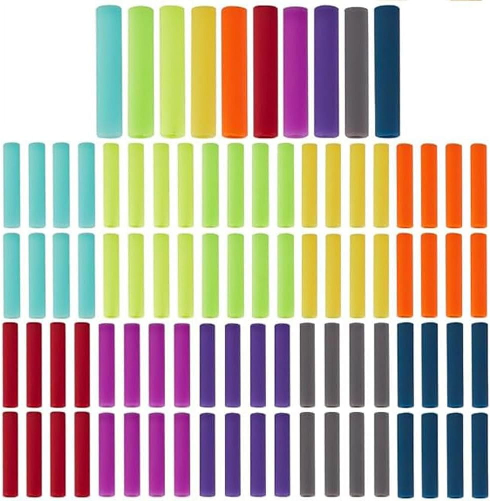 10 Sets 10 Colors Plastic Aglets for Shoelaces Shoelace Tips Head ...