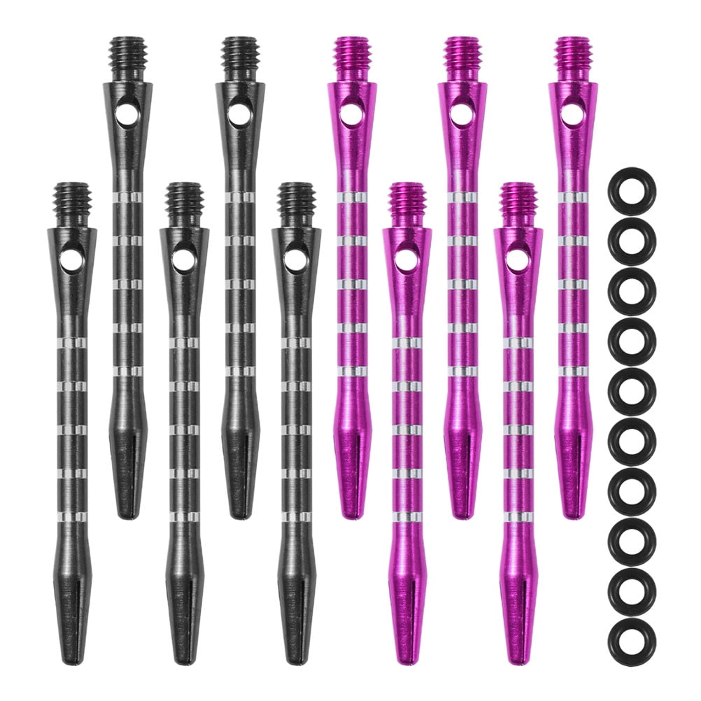 10 Sets Aluminum Shafts Thread Metal Stems Throwing Fitting for Steel ...
