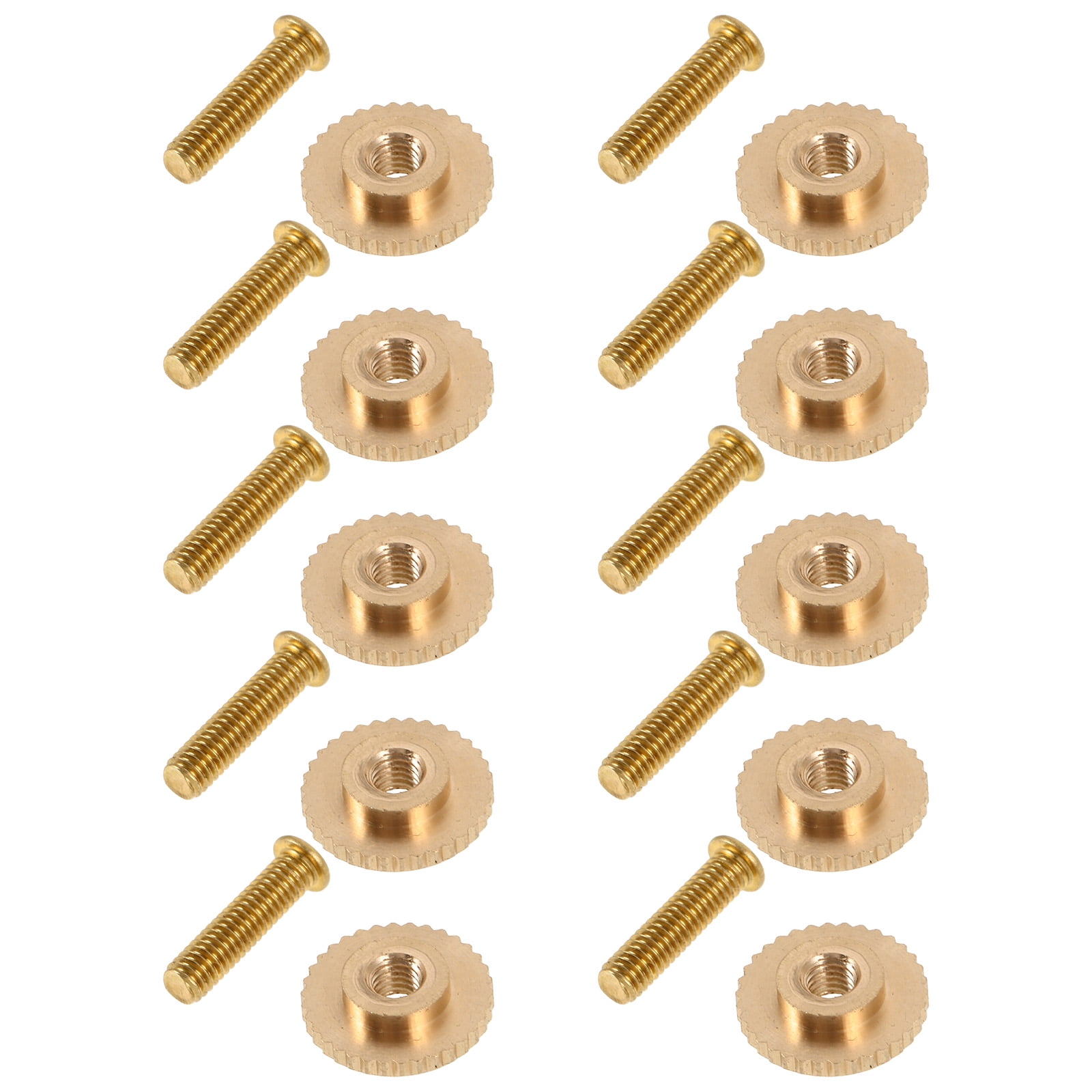 10 Sets Badge Accessories Badge Screw Cap Kit Pin Backs Pin Screw With ...