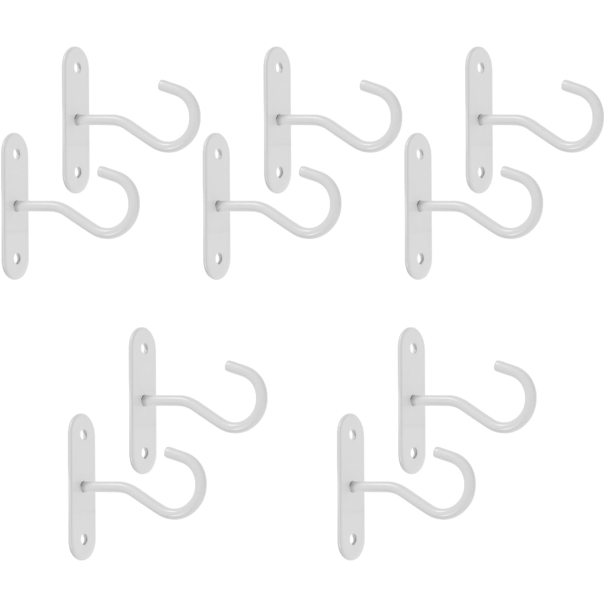 10 Sets Balcony Hanging Basket Plant Pot Shelf Indoor Hangers Outdoor ...