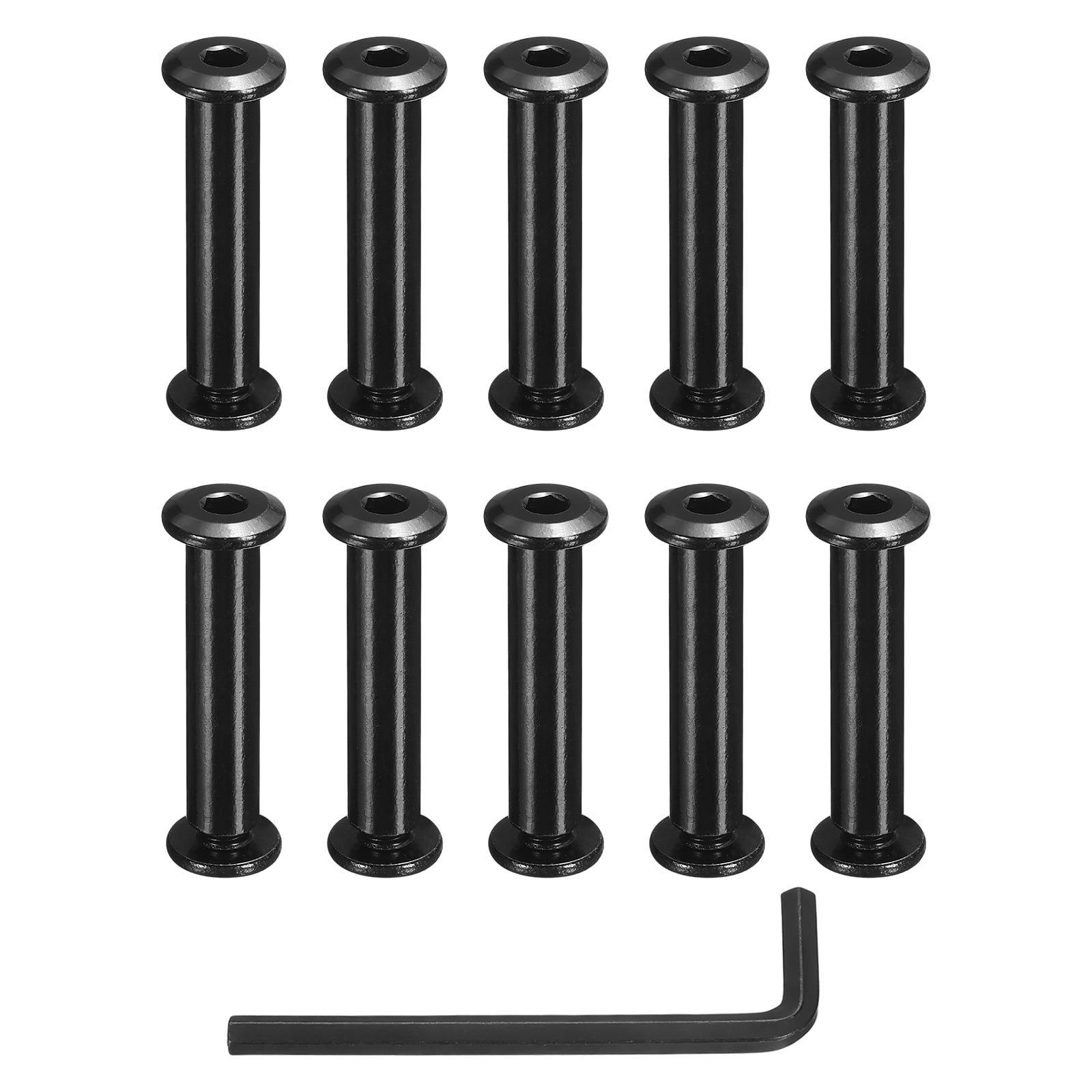 10 Sets Binding Post Screw Female M6*35*Φ8 Hex Drive Socket Cap with ...