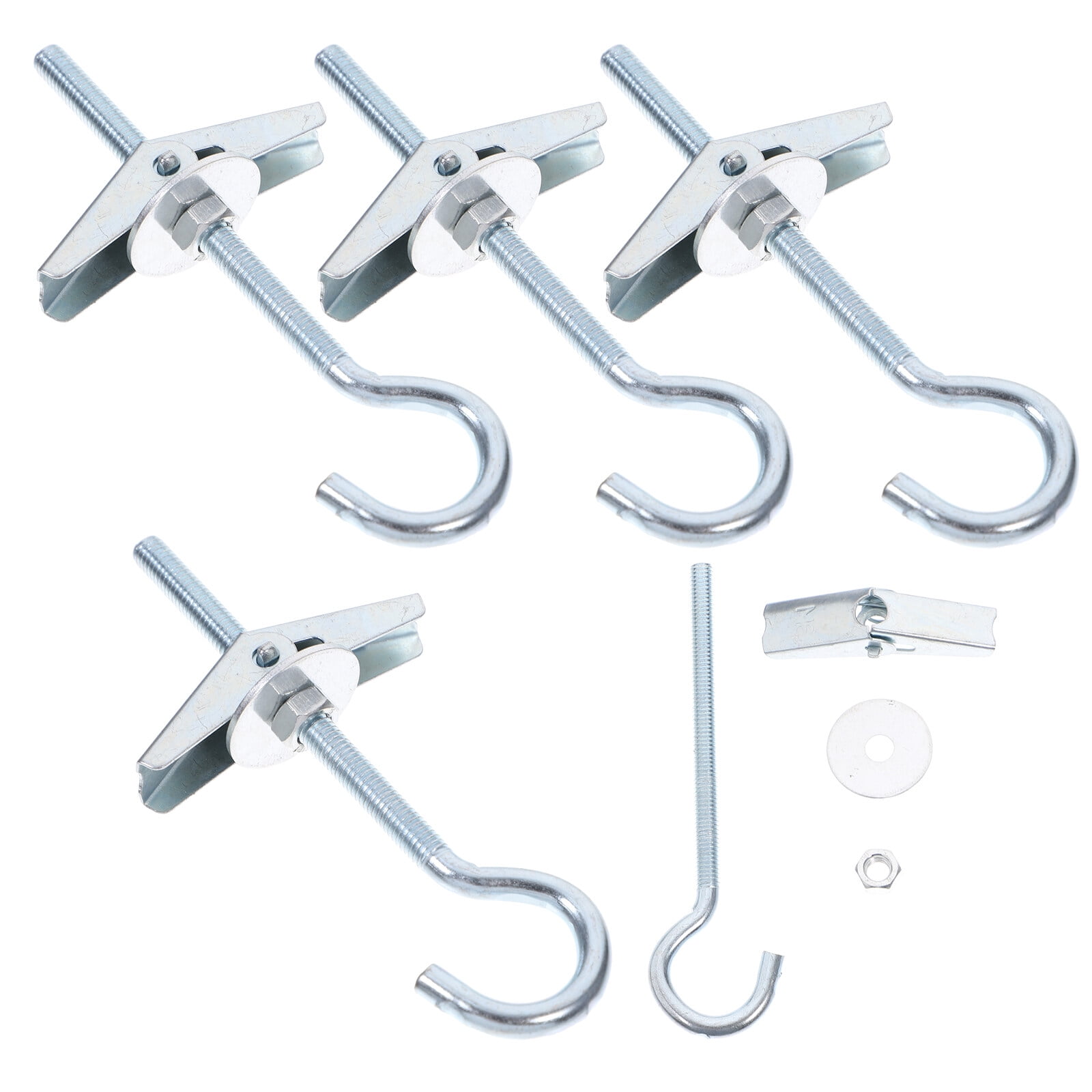 MERRYHAPY 10 Sets Carbon Steel Toggle Anchors Wall Hanging Hardware 4.3 ...