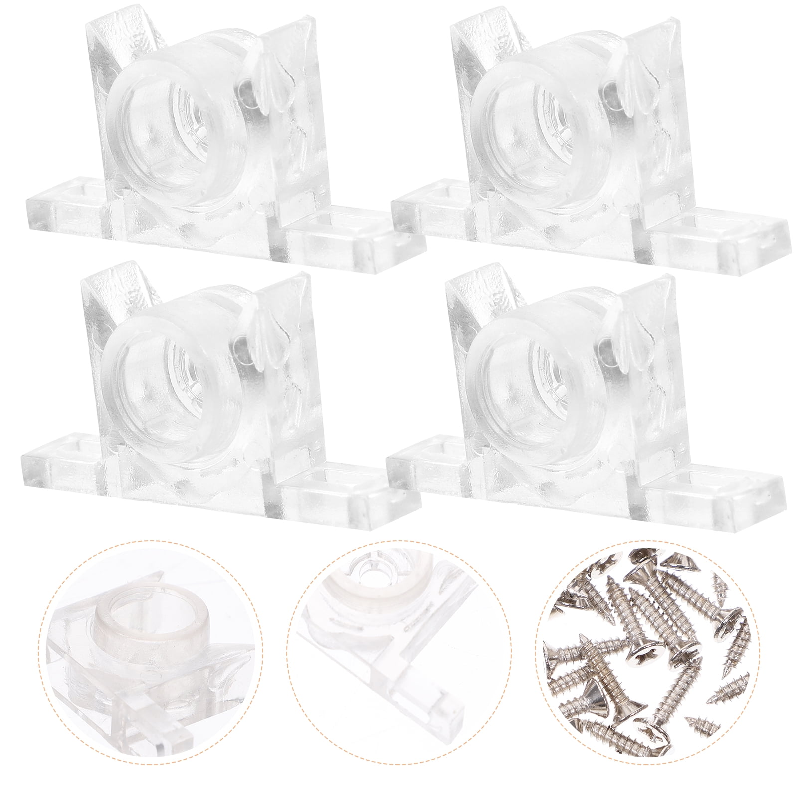 10 Sets Cabinet Restrictor Clips False Drawer Front Clips Cabinet Doors ...