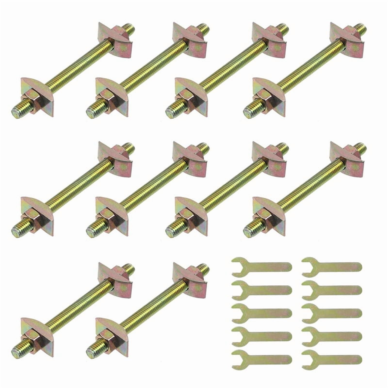 10 Sets Countertop Connector Bolts,Table Top Fasteners,Joint Connectors ...