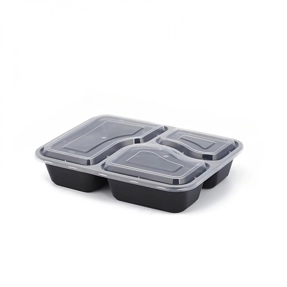 10 Sets Disposable Food Boxes with Lids Microwave Food Storage Boxes ...