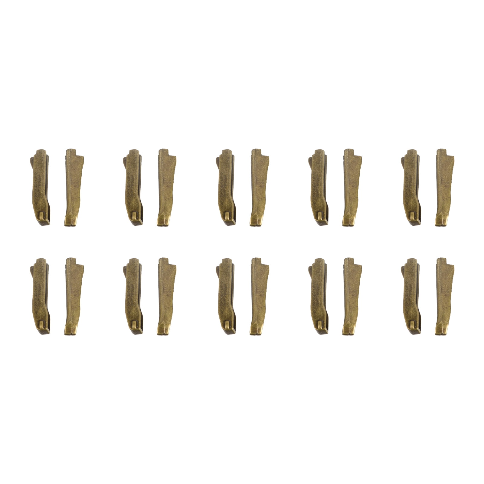 10 Sets Double Open Zipper Repair Latch Kits, #10 Insert Pins for ...