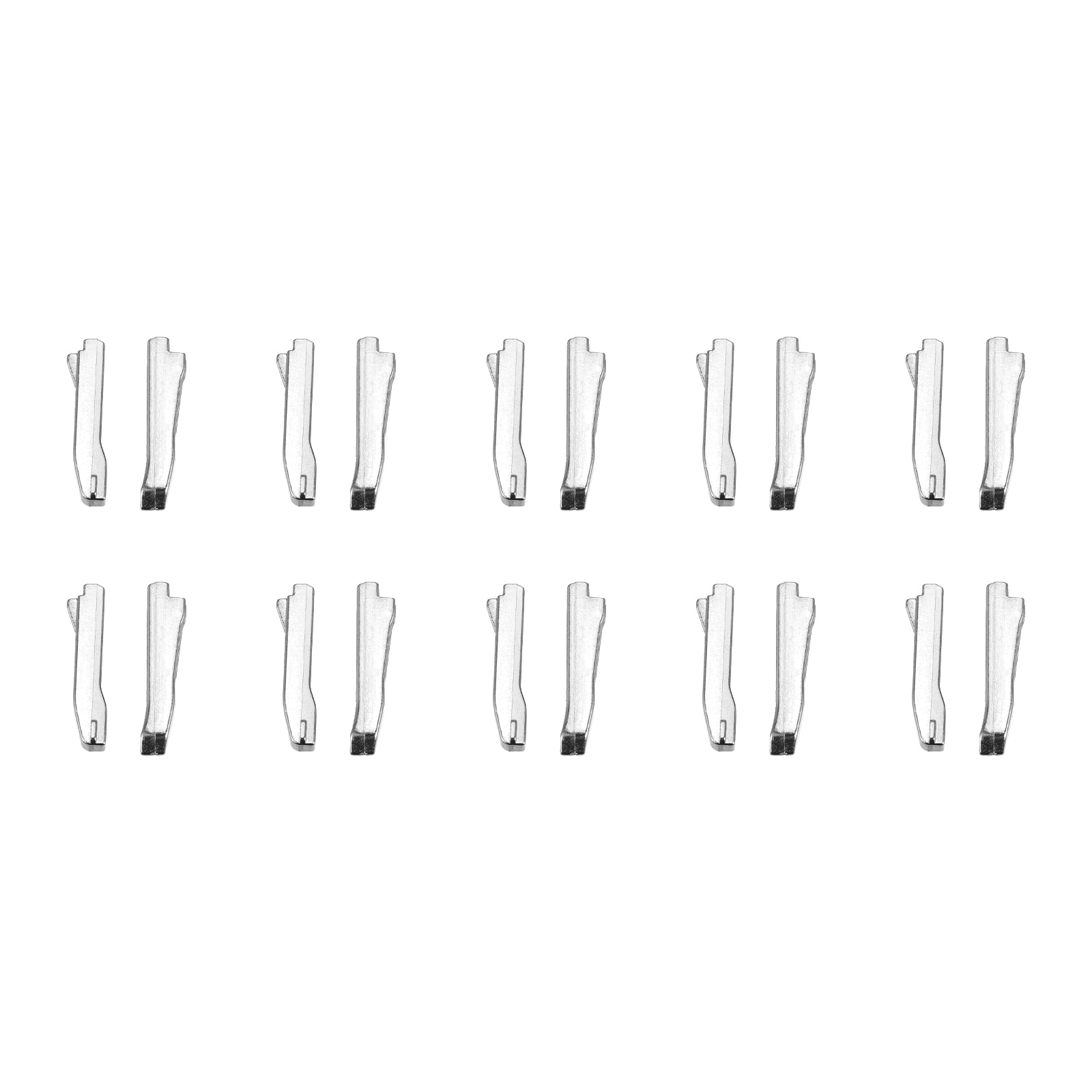 10 Sets Double Open Zipper Repair Latch Kits, #10 Insert Pins for ...