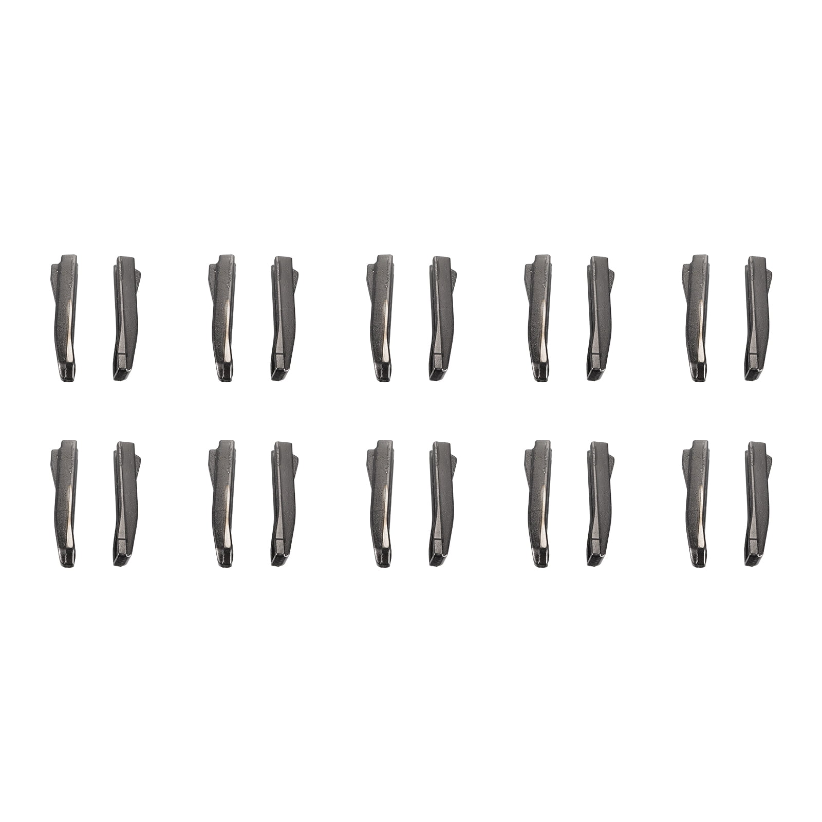 10 Sets Double Open Zipper Repair Latch Kits, #8 Insert Pins for Jacket ...