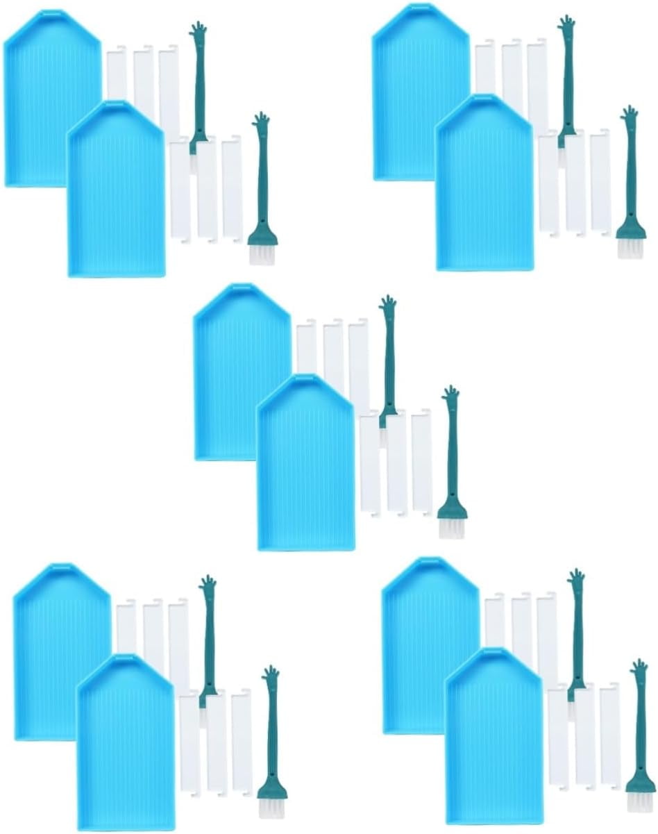 10 Sets Drill Plate Set Flapper Accessories Diamond Sorting Tray ...