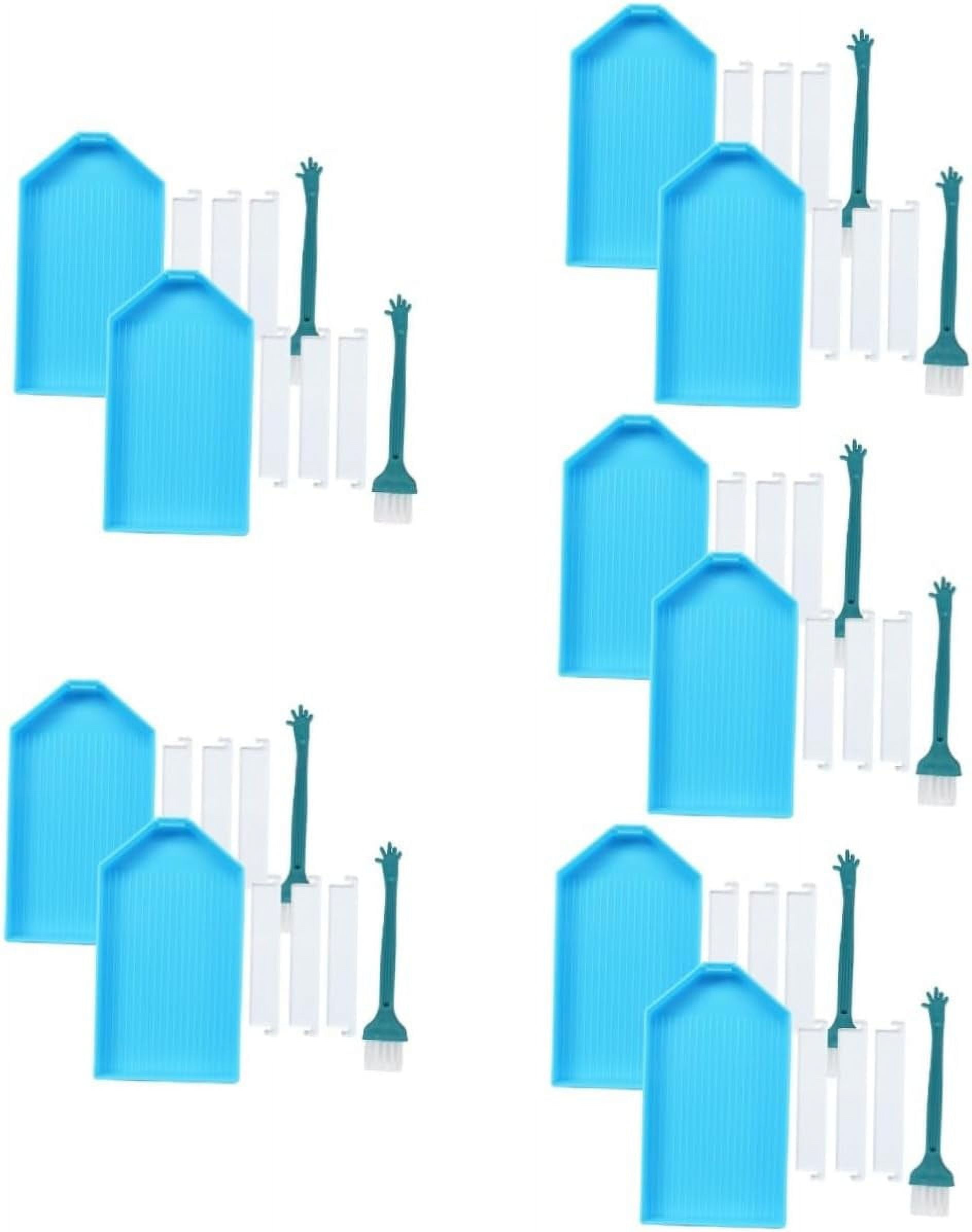 10 Sets Drill Plate Set Tray Rhinestone Tray Manicure Tools Para Uñas ...