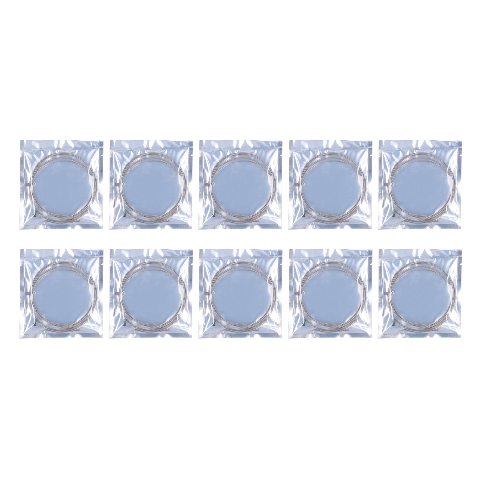 10 Sets Electric Guitar Strings Steel Core NickelPlated Stringed ...