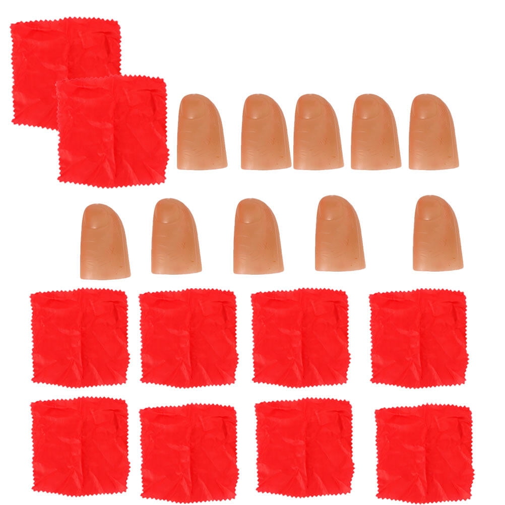 10 Sets Finger Props Fake Thumb Props Trick Toys Fake Thumb Tips Finger ...