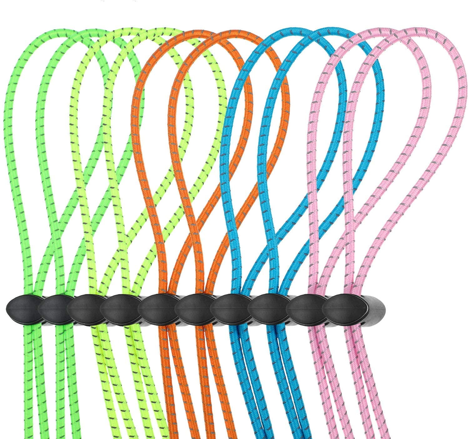 10 Sets Goggle Bungee Straps for Swim,Adjustable Replacement Bungee ...