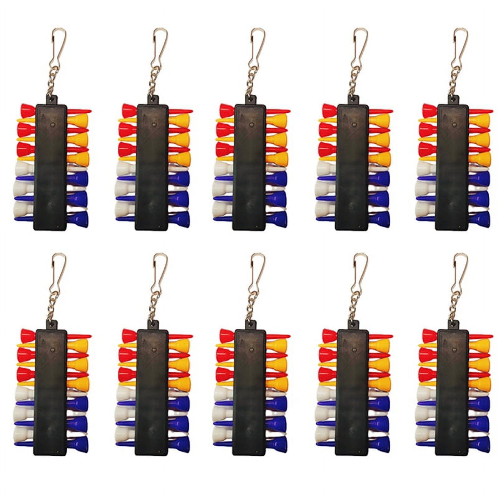 10 Sets Golf Ball Hook Set Golfs Holder Accessories Tee Clip Tees ...
