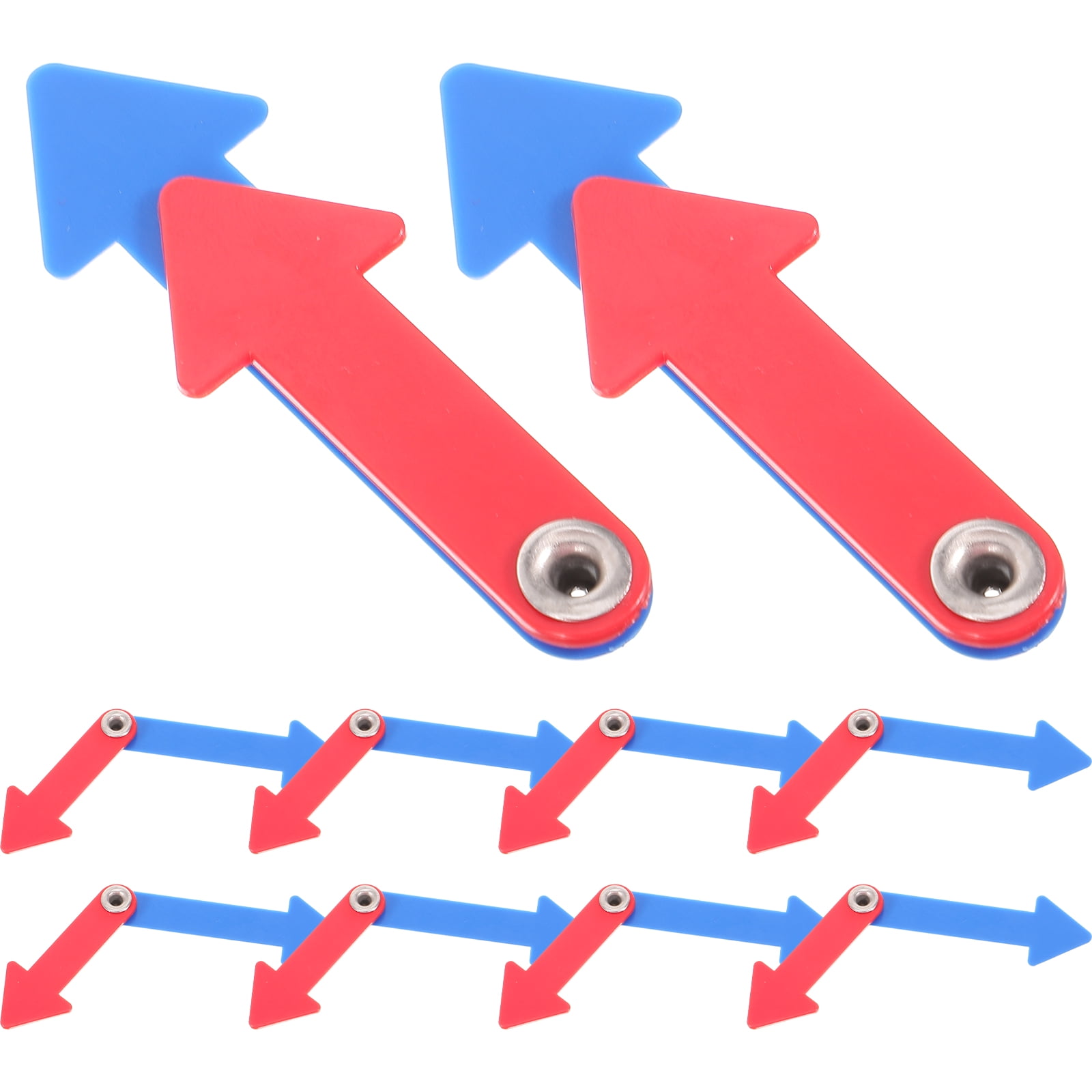 10 Sets Clock Hands Hour and Minute Needles for Kids Educational Time ...